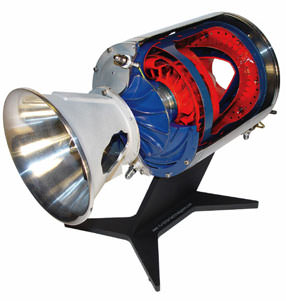 Model Turbine Engine - Jet Engine Cutaways | Turbine Technologies